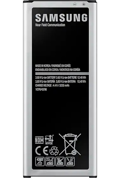 Samsung Galaxy Note 4 Batarya Samsung Galaxy Note 4 Batarya