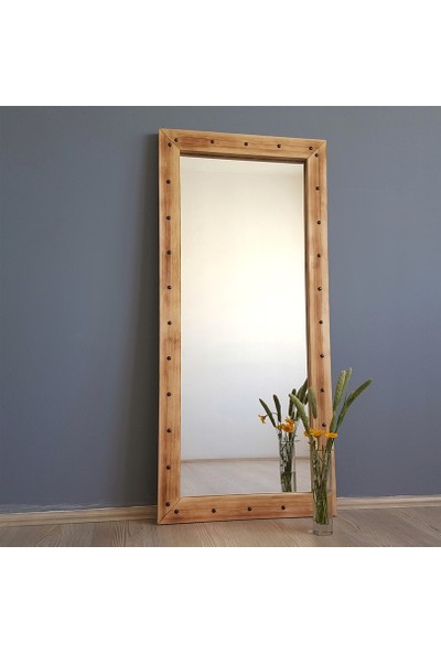 Neostill-Doğal Ahşap Dekoratif Salon Ofis Boy Ayna 50X110ES Neostill-Doğal Ahşap Dekoratif Salon Ofis Boy Ayna 50X110ES