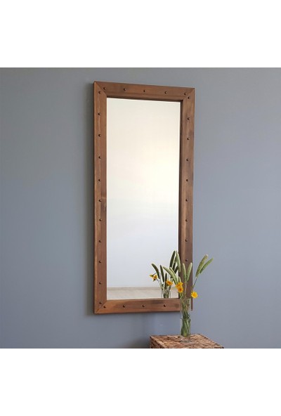 Neostill-Doğal Ahşap Dekoratif Salon Ofis Boy Ayna 50X110 Cv Neostill-Doğal Ahşap Dekoratif Salon Ofis Boy Ayna 50X110 Cv