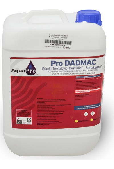 Aqua Pro Berraklaştırıcı 10 kg