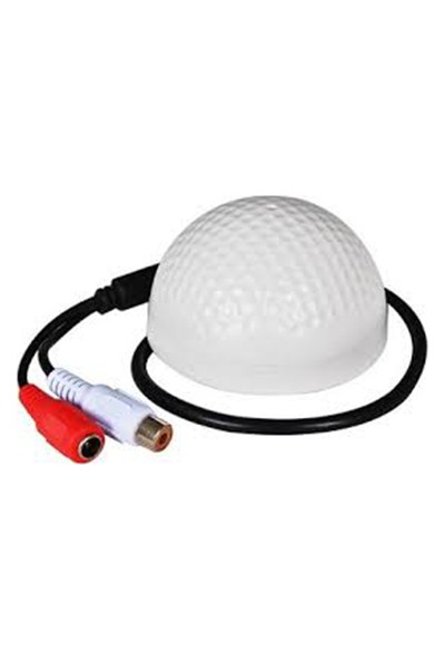 Sapp Güvenlik Kamerası Mikrofonu Jacklı Yuvarlak & Ses Kartlı