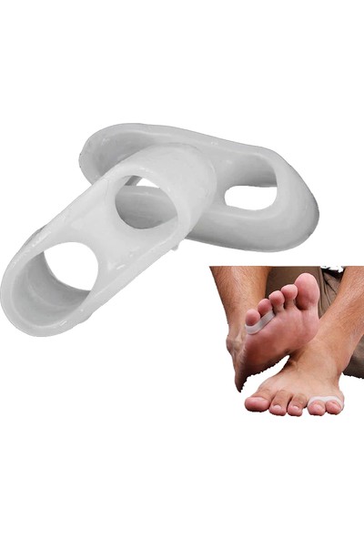 Orkidetr Küçük Parmak Ayırıcı Nasır Önleyici %100 Silikon - Türk Malı