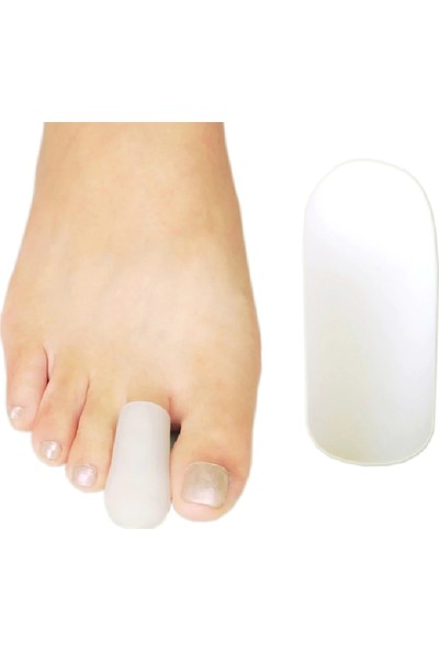 Grau Küçük Ayak Parmaklardaki Tırnak Batması ve Nasır Koruyucu Silikon - 2 ADET