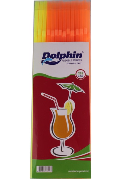 Dolphin Fosforlu Pipet 225 'li Dolphin Fosforlu Pipet 225 'li