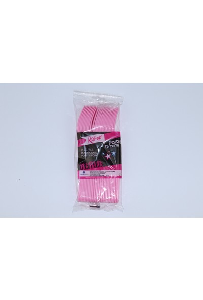 Roll Up 25'li Plastik Çatal Çeşitli Pembe Roll Up 25'li Plastik Çatal Çeşitli Pembe