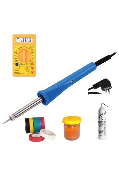 Xolo Tiger 9117 Ce Lehi̇m Leyi̇m Havya Kalem Set 40W Lehi̇m Teli̇ Lehi̇m Pastası + İzole Bant Xolo Tiger 9117 Ce Lehi̇m Leyi̇m Havya Kalem Set 40W Lehi̇m Teli̇ Lehi̇m Pastası + İzole Bant