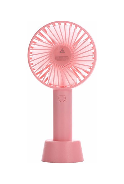 Şarjlı Fan Mini Taşınabilir El ve Masa Üstü 3 Kademeli Vantilatör Fan Pembe Şarjlı Fan Mini Taşınabilir El ve Masa Üstü 3 Kademeli Vantilatör Fan Pembe