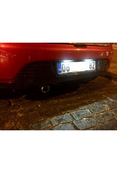 Space Megane Uyumlu LED Plaka Lambası 2'li Set T10 Space Megane Uyumlu LED Plaka Lambası 2'li Set T10
