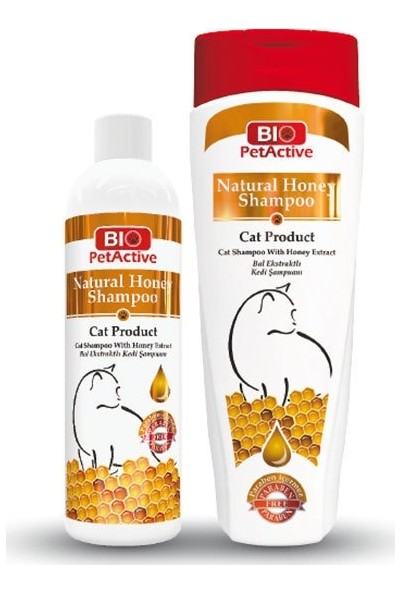 Bio Pet Active Kedi Şampuanı Bal Özlü 400 Ml