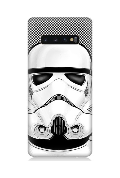 Teknomeg Samsung Galaxy S10 Star Wars Storm Trooper Desenli Tasarım Silikon Kılıf Teknomeg Samsung Galaxy S10 Star Wars Storm Trooper Desenli Tasarım Silikon Kılıf