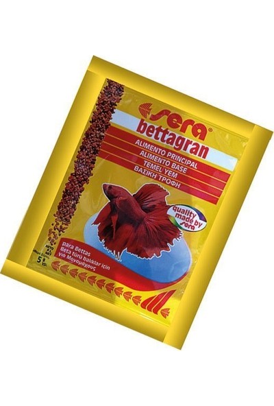 Sera Bettagran Beta Balığı Granül Yem 5 Gr