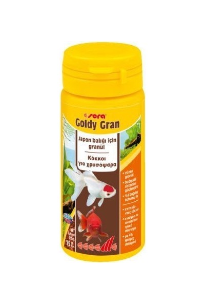 Sera Goldy Gran Japon Balığı Granül Yemi 50 Ml