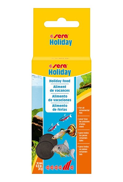 Sera Holiday Tablet Balık Tatil Yem - 10 Tablet Sera Holiday Tablet Balık Tatil Yem - 10 Tablet