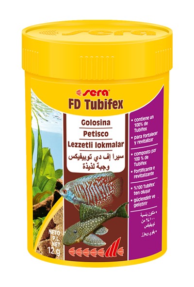 Sera Fd Tubifex 100 Ml / 12 Gr