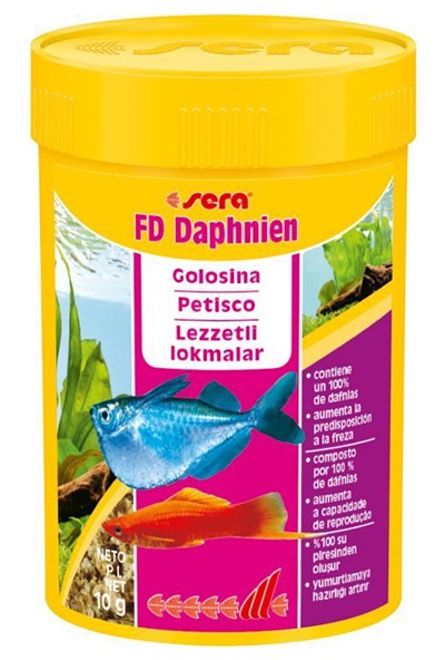 Sera Fd Daphnien Kurutulmuş Su Piresi 100 Ml Sera Fd Daphnien Kurutulmuş Su Piresi 100 Ml