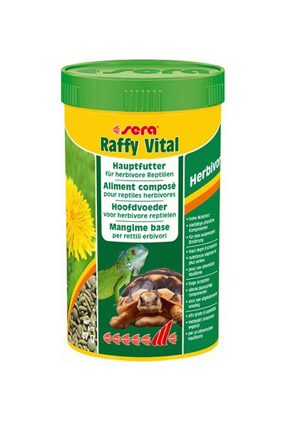 Sera Reptil Raffy Vital 250 Ml / 47 Gr Kaplumbağa Ve İguana Yemi Sera Reptil Raffy Vital 250 Ml / 47 Gr Kaplumbağa Ve İguana Yemi