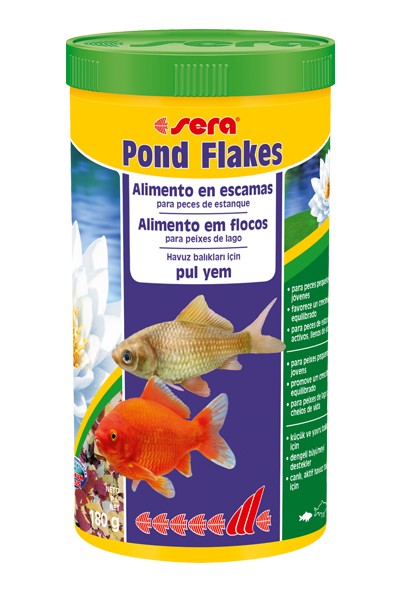 Sera Pond Flakes Havuz Ve Japon Balıkları Pul Yem 1L / 180 Gr Sera Pond Flakes Havuz Ve Japon Balıkları Pul Yem 1L / 180 Gr