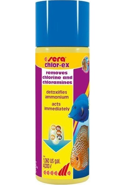Sera Chlor Ex 100 Ml Klor Giderici Sera Chlor Ex 100 Ml Klor Giderici