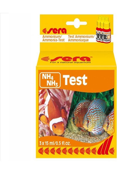 Sera Nh4-Nh3 Amonyum-Amonyak Testi Sera Nh4-Nh3 Amonyum-Amonyak Testi