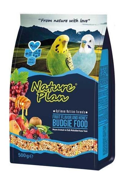 Nature Plan Meyveli Ve Gerçek Ballı Muhabbet Kuşu Yemi 500 Gr Nature Plan Meyveli Ve Gerçek Ballı Muhabbet Kuşu Yemi 500 Gr