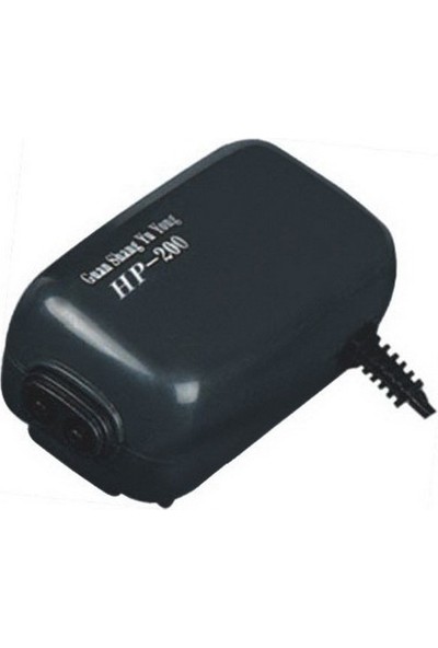 Sunsun Çift Çıkışlı Akvaryum Hava Motoru 2,5W 1,8L/H