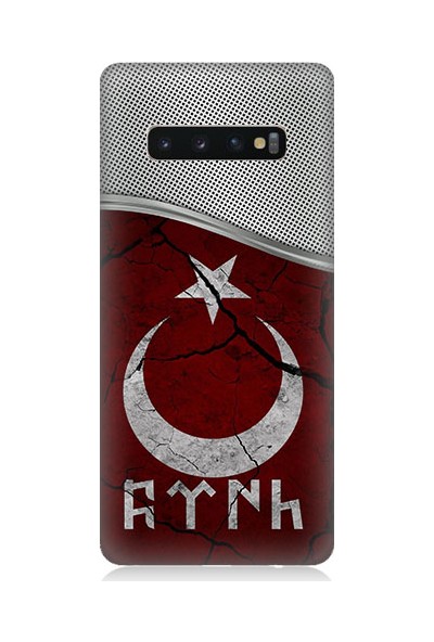 Teknomeg Samsung Galaxy S10 Plus Göktürkçe Türk Ve Bayrak Desenli Tasarım Silikon Kılıf Teknomeg Samsung Galaxy S10 Plus Göktürkçe Türk Ve Bayrak Desenli Tasarım Silikon Kılıf