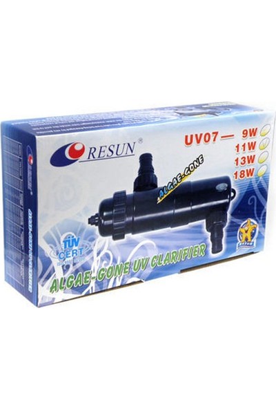 Resun Akvaryum Uv Filtre 11Watt Resun Akvaryum Uv Filtre 11Watt
