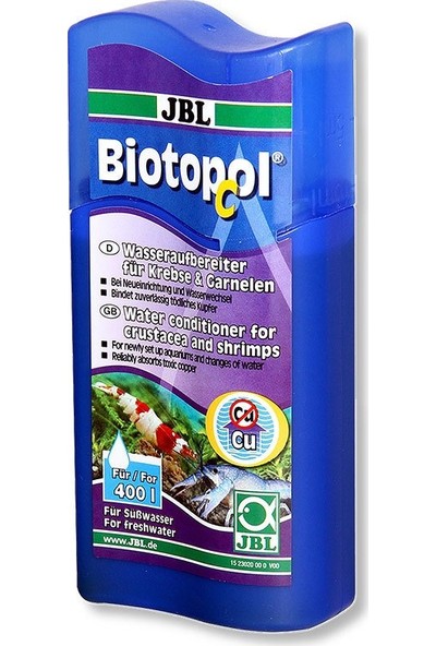 Jbl Biotopol C Karides Su Hazırlayıcı 100 Ml