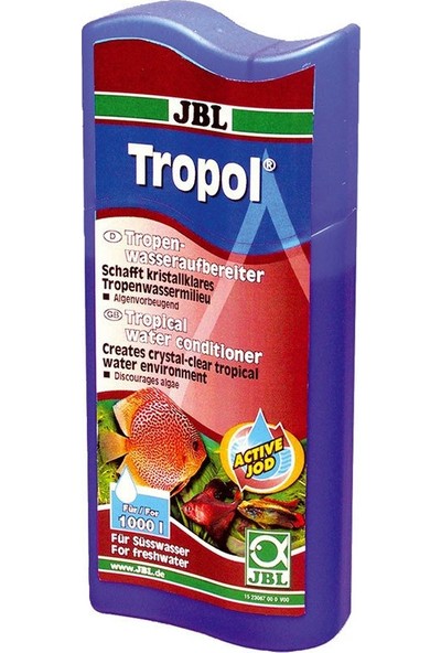 Jbl Tropol Su Berraklaştırıcı Ve Yosun Önleyici 100 Ml