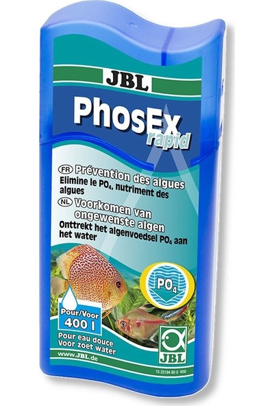 Jbl Phosex Rapid Phosphade Remover Fosfat Giderici 100 Ml