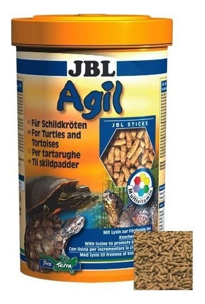 Jbl Agil Kaplumbağa Yemi 250 Ml / 100 Gr