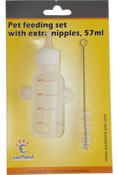 Eastland Yavru Köpek Ve Yavru Kedi Biberonu 50 Ml Eastland Yavru Köpek Ve Yavru Kedi Biberonu 50 Ml