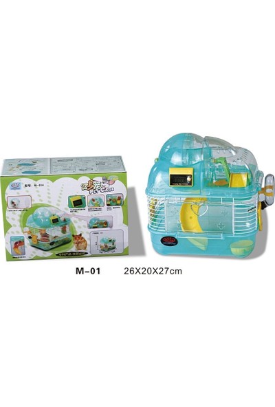 Dayang Sayaçlı Hamster Kafesi 26 X 20 X 27 Cm Dayang Sayaçlı Hamster Kafesi 26 X 20 X 27 Cm