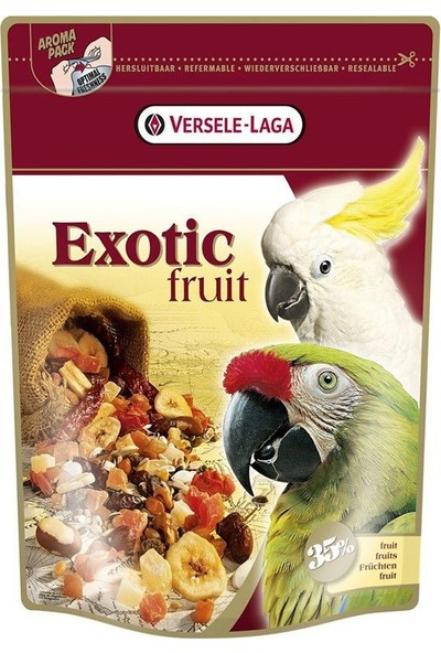 Versele Laga Exotic Fruit Papağan Meyve Kokteyli Yem Katkısı 600 Gr