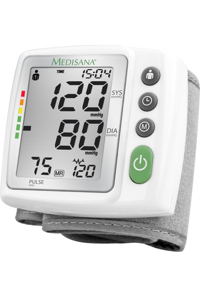 Medisana 99535 Bilek Tipi Tansiyon Aleti - 2 Kişi İçin 120 Hafıza - Alman Tasarım Medisana 99535 Bilek Tipi Tansiyon Aleti - 2 Kişi İçin 120 Hafıza - Alman Tasarım