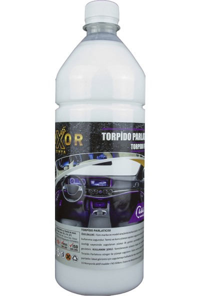 Luxor Kimya Slikonlu Torpido Parlatıcı 1 Lt