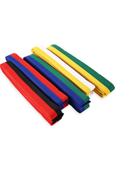 Dragon 11012 Taekwondo Çi̇ft Renk Kuşak - Tek Dolama Dragon 11012 Taekwondo Çi̇ft Renk Kuşak - Tek Dolama