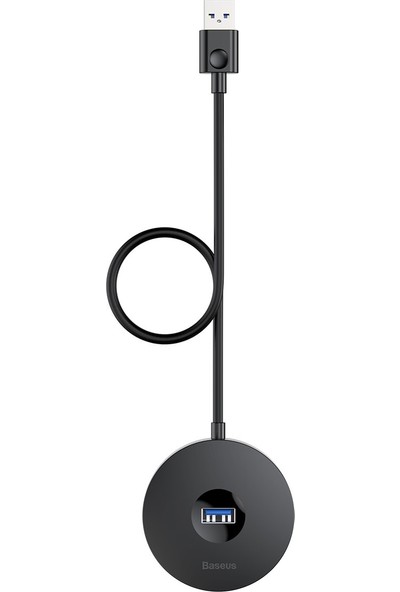Baseus Round Box Hub Adaptör (Usb3.0 - Usb3.0*1+Usb2.0*3) 1M Siyah CAHUB-U01 Baseus Round Box Hub Adaptör (Usb3.0 - Usb3.0*1+Usb2.0*3) 1M Siyah CAHUB-U01