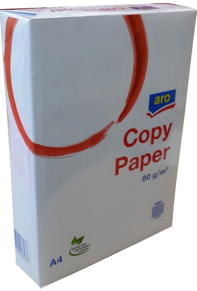 Aro Aro A4 Fotokopi Kağıdı 80 Gr 500'Lü Tek Paket