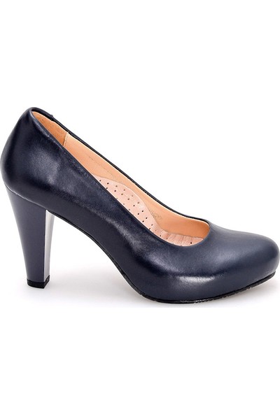 Girl Boss New York Mona Siyah Deri Platformlu Comfort Hostes Ayakkabısı C4009-P-1 Girl Boss New York Mona Siyah Deri Platformlu Comfort Hostes Ayakkabısı C4009-P-1