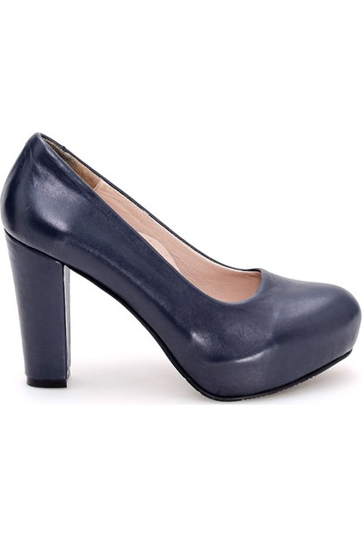 Girl Boss New York Mona Lacivert Platformlu Comfort Hostes Ayakkabısı C4009-P-2 Girl Boss New York Mona Lacivert Platformlu Comfort Hostes Ayakkabısı C4009-P-2