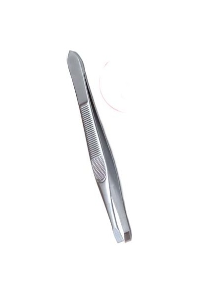 Trina Krom Düz Ağız Cımbız -03