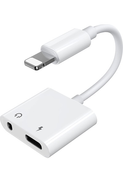 Joyroom Apple iPhone 7 8 x Plus Kulaklık Çevirici Lightning Aux Dönüştürücü Joyroom Apple iPhone 7 8 x Plus Kulaklık Çevirici Lightning Aux Dönüştürücü