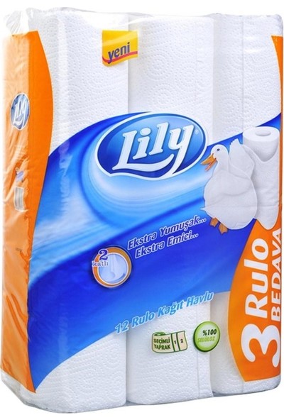 Lily Kağıt Havlu 12 Rulo