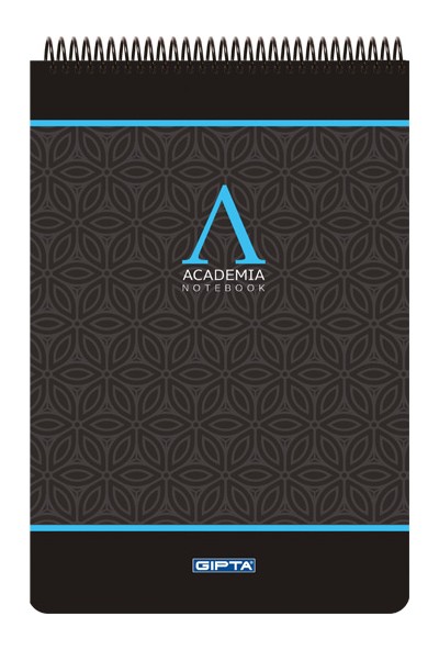 Gıpta Academia Spiralli Sert Kapak Bloknot 19X26 100 Yp Kareli Mavi Gıpta Academia Spiralli Sert Kapak Bloknot 19X26 100 Yp Kareli Mavi