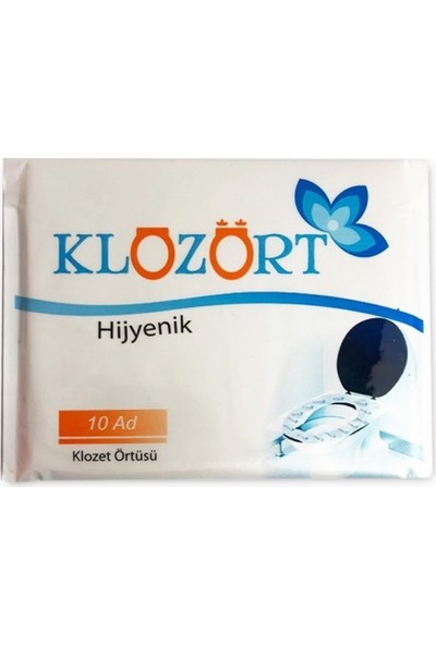 Klozort Hijyenik Klozet Örtüsü 10 Adet