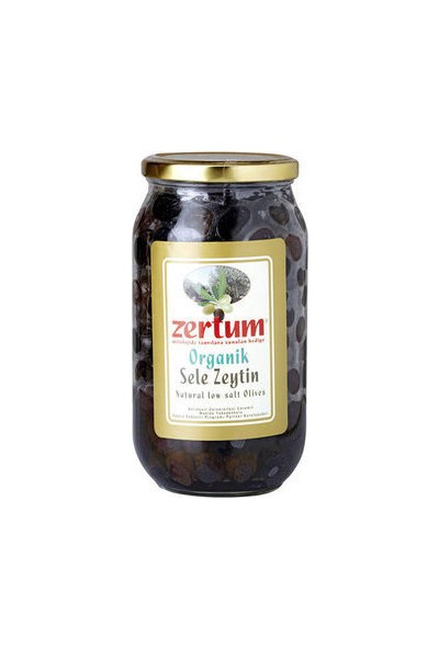 Zertum Organik Sele Zeytin 900 gr