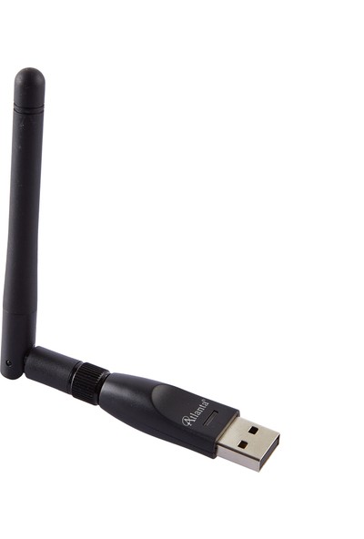 Atlanta AWF-150 150 Mbps Kablosuz USB Adaptör (Uydu Alıcı/Bilgisayar/Laptop Uyumlu) Atlanta AWF-150 150 Mbps Kablosuz USB Adaptör (Uydu Alıcı/Bilgisayar/Laptop Uyumlu)