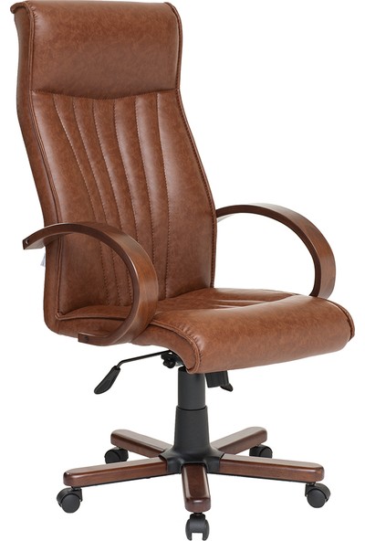 Uzay Ofis Viano Ahşap Müdür Koltuğu - Kahverengi - Ahşap Uzay Ofis Viano Ahşap Müdür Koltuğu - Kahverengi - Ahşap