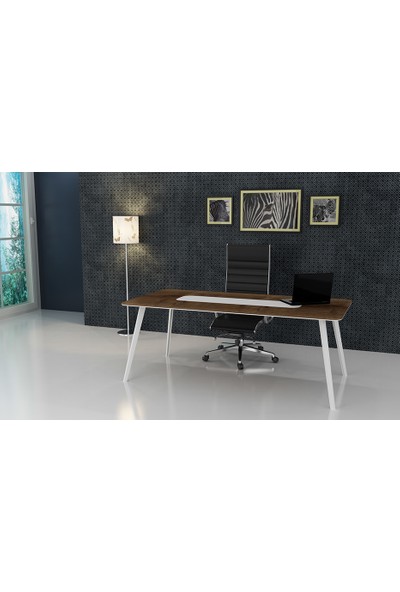 Uzay Ofis Line Toplantı Masası - Venezia - Beyaz